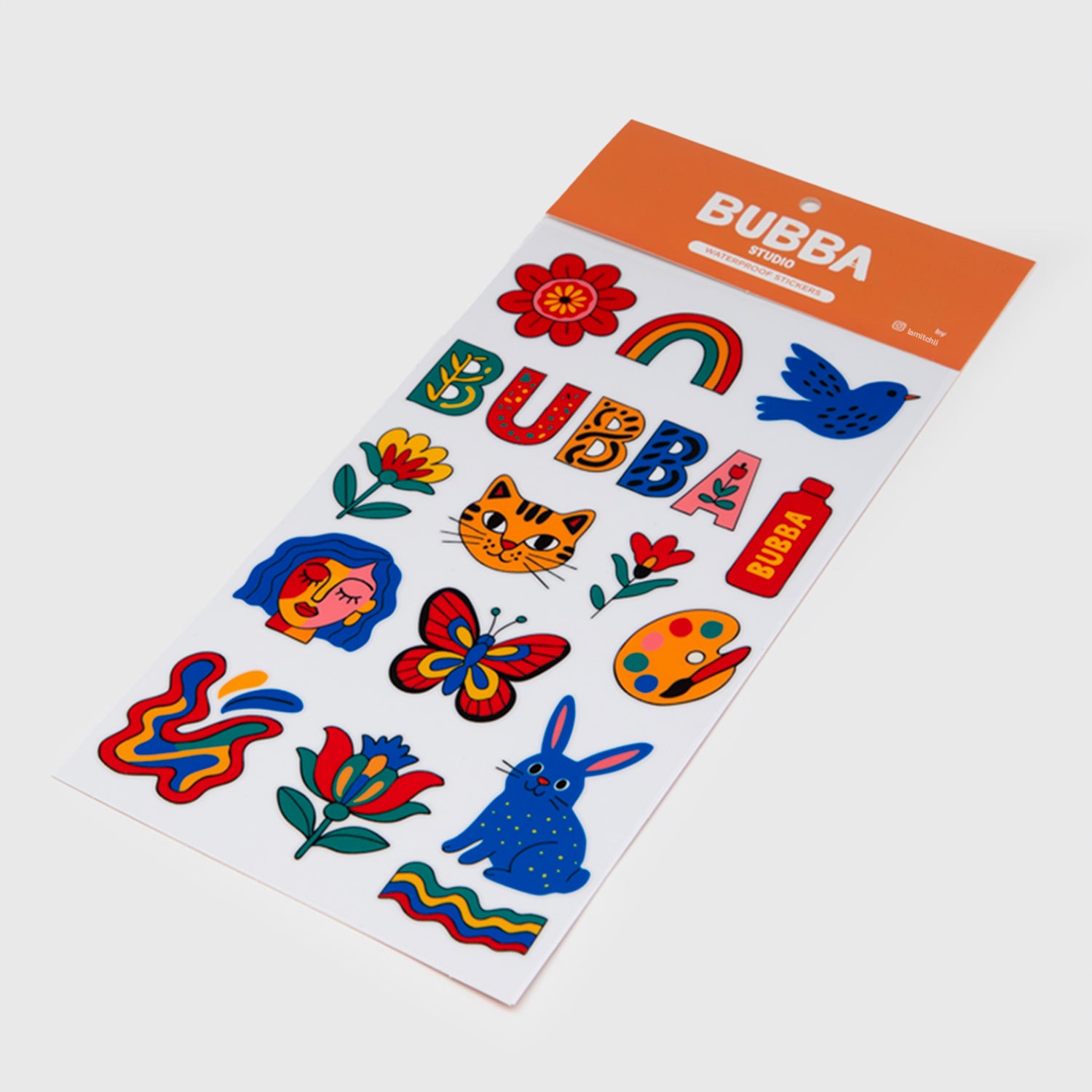 STUDIO STICKERS MITCHI | Bubba Bags Chile