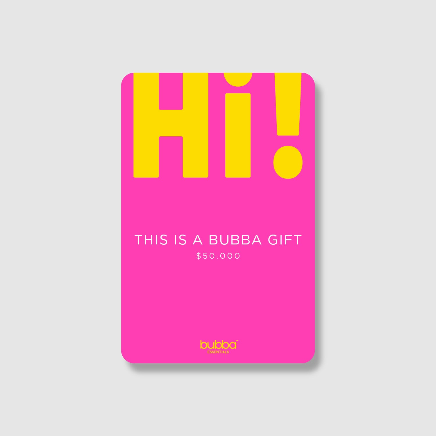 GIFT CARD | Bubba Bags Chile