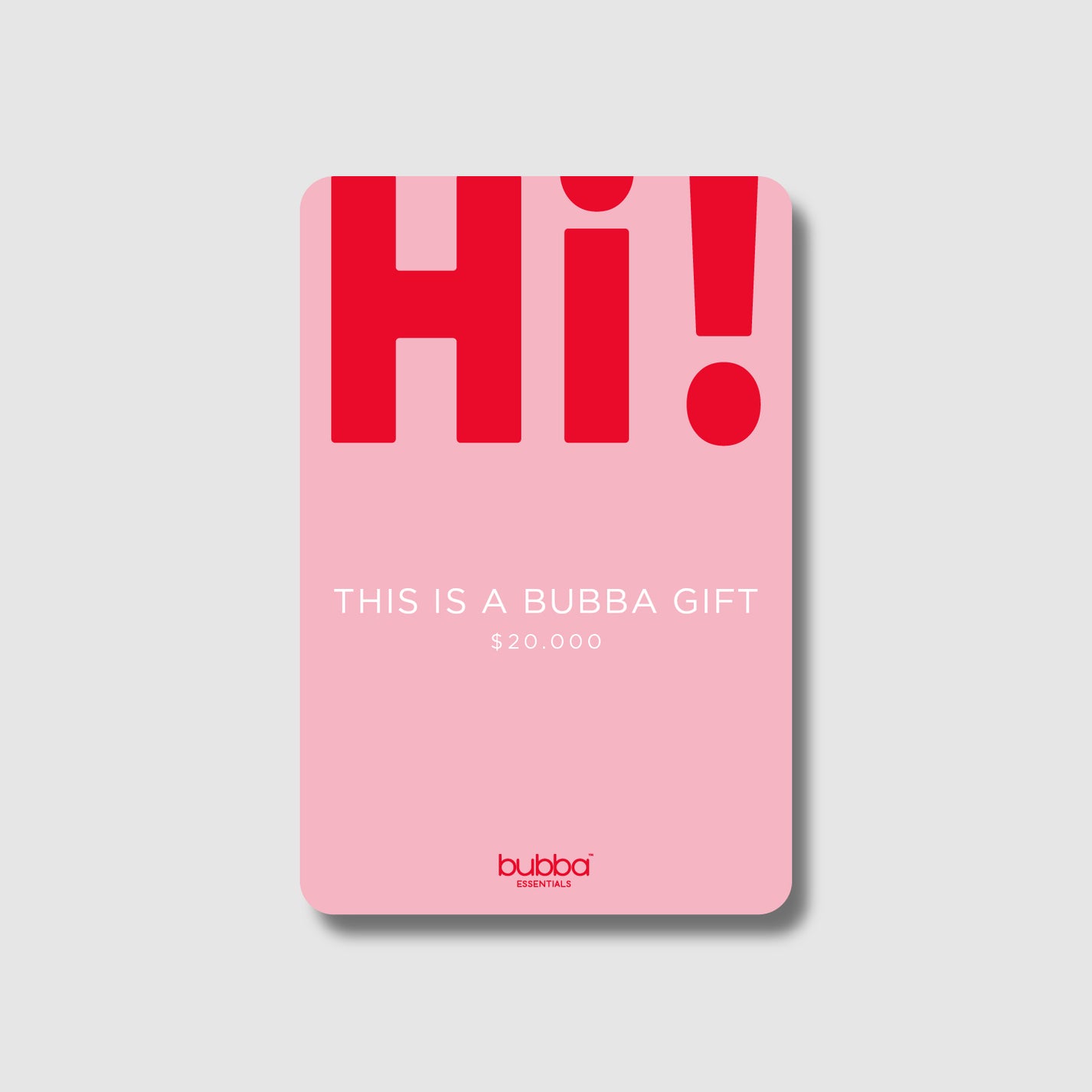 GIFT CARD | Bubba Bags Chile